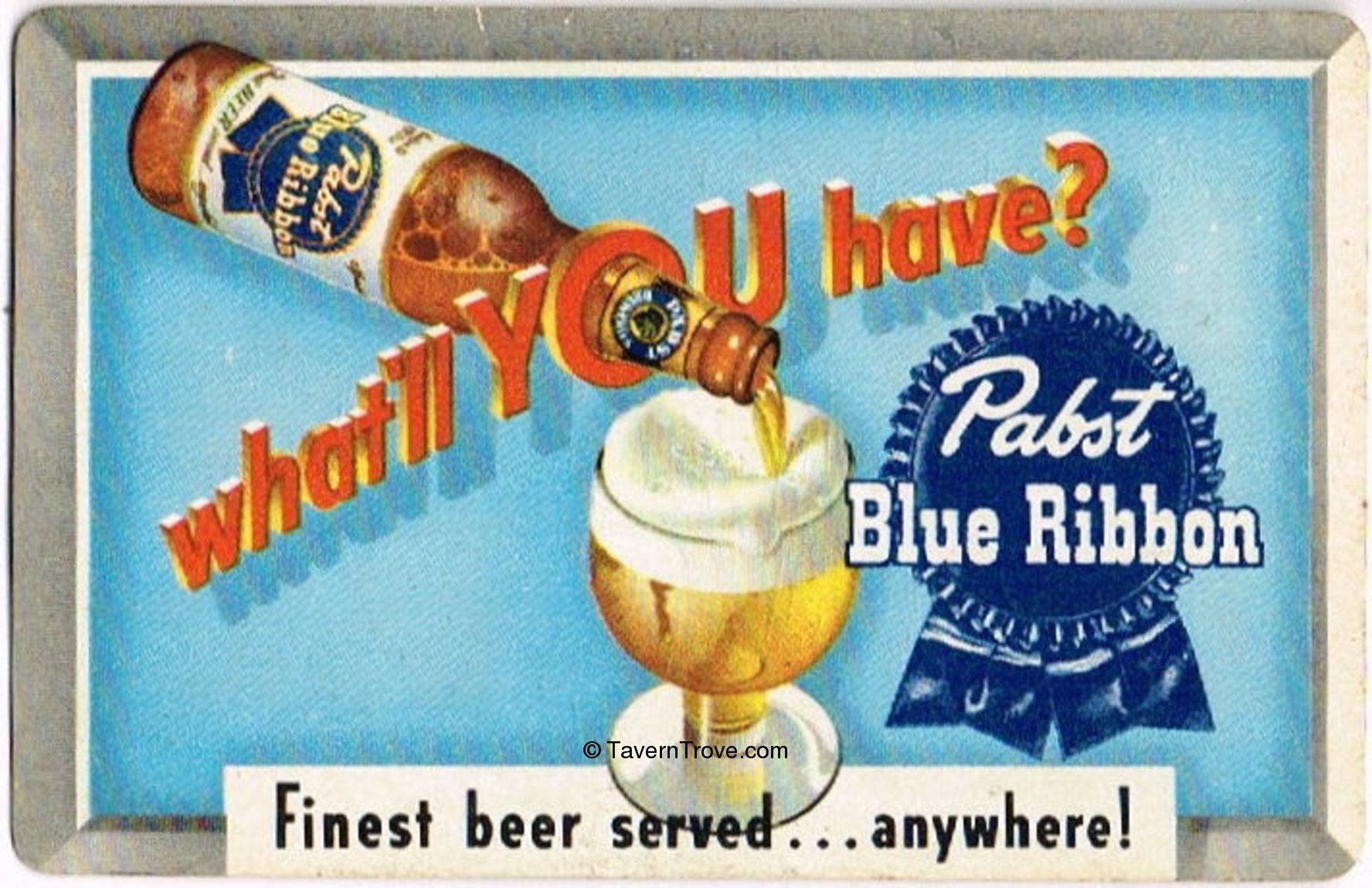 Item #76888 1952 1952 Pabst Pocket Calendar Pocket Calendars