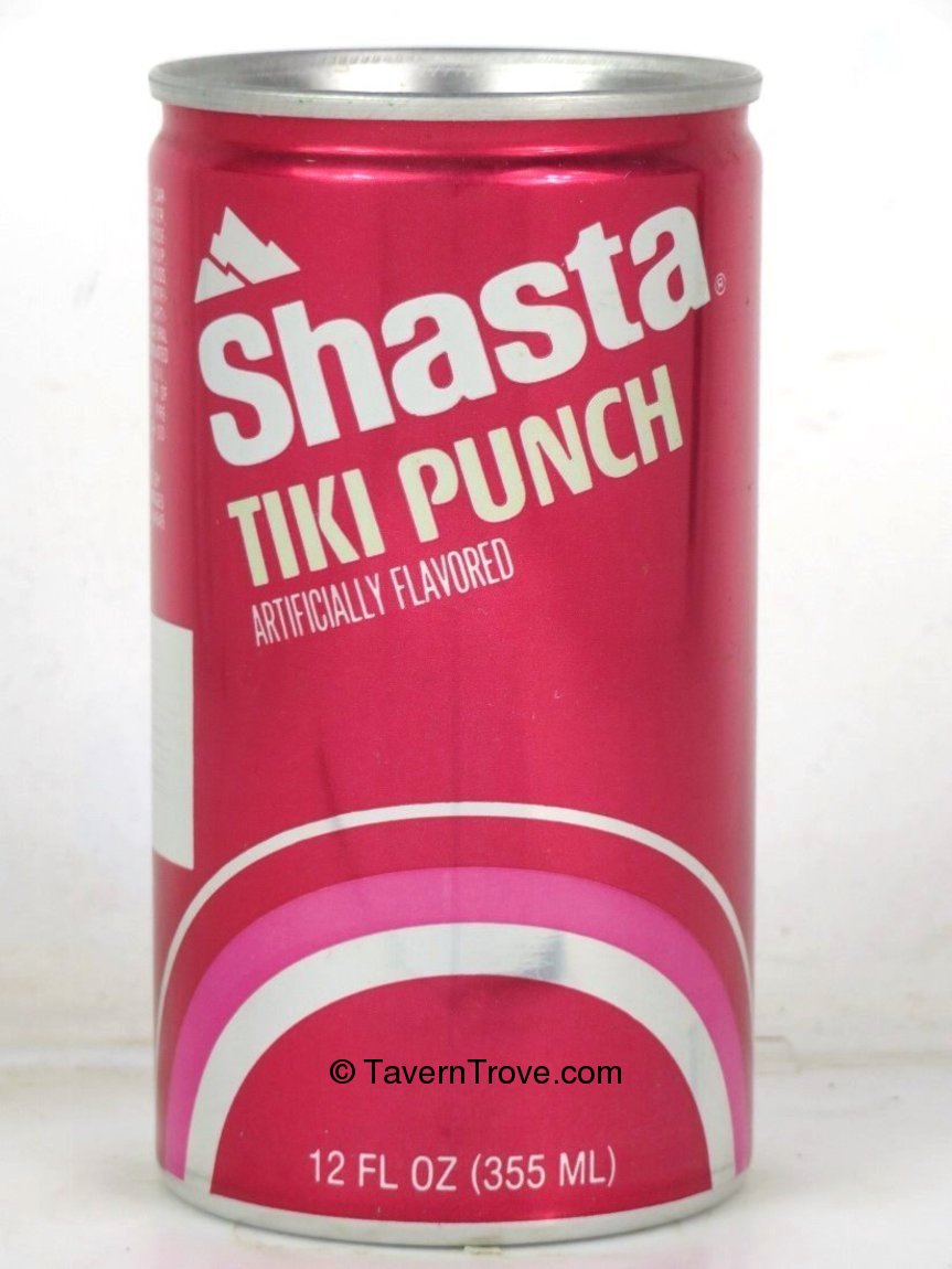 Item #98793 2023 1977 Shasta Tiki Punch 12oz Can Tab Top Can