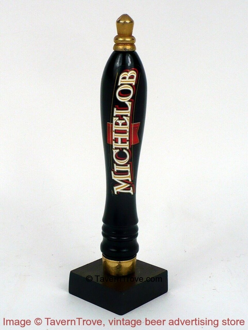 Item #98296 2023 1980s MICHELOB BEER 7 inch mini-Pub Style Wooden Tap ...
