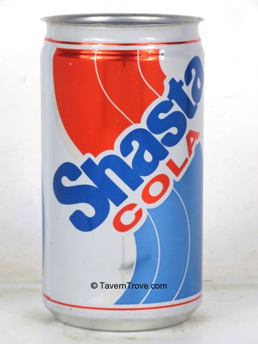 Item #98807 2023 1985 Shasta Cola 12oz Can Tab Top Can