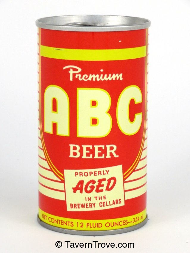 Item #23825 1973 ABC Beer (test|) Tab Top Can T225-13