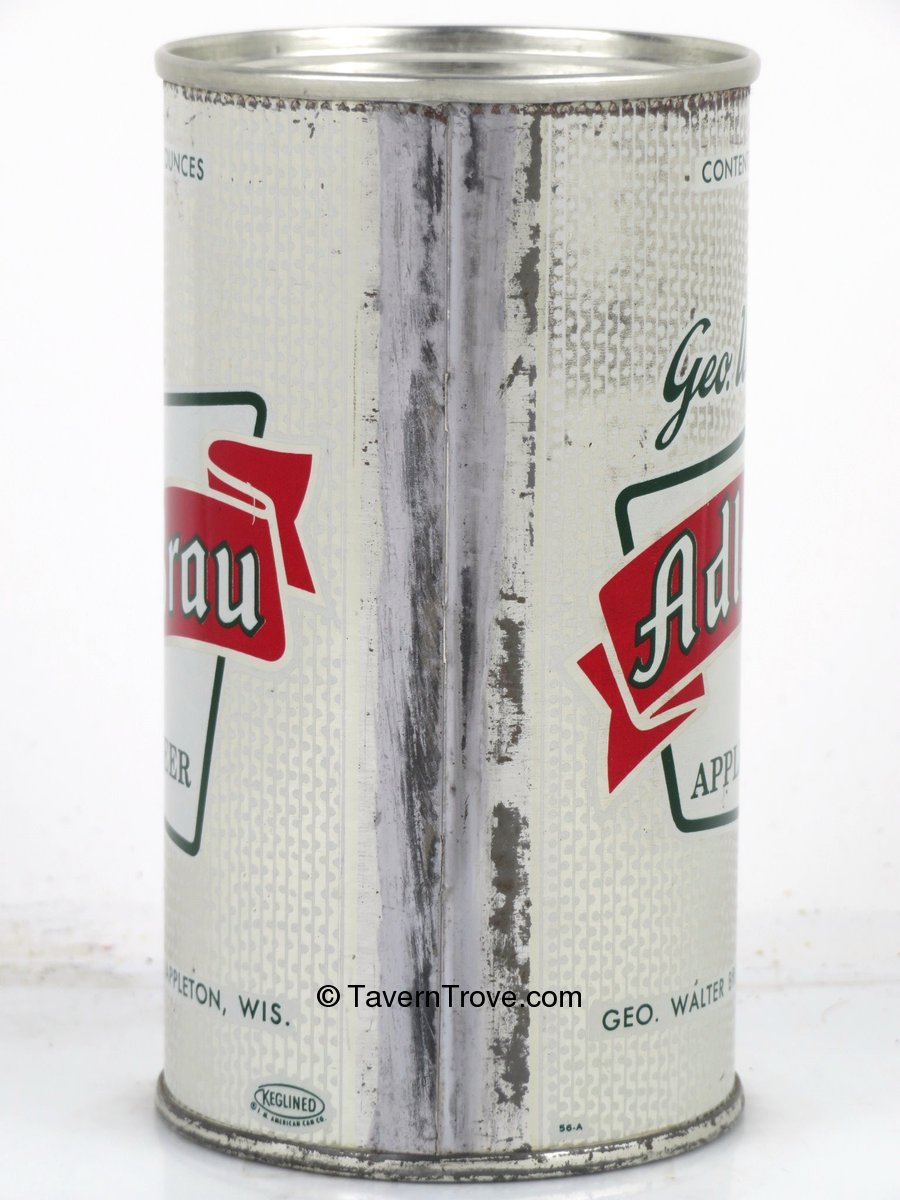 Item #28308 1953 Adler Brau Appleton Beer Flat Top Can 29-19