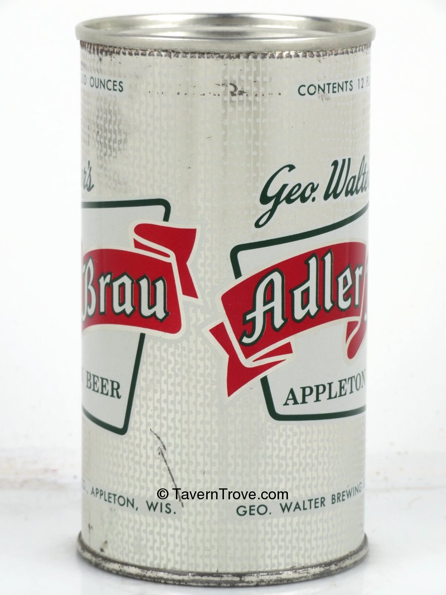 Item #28308 1953 Adler Brau Appleton Beer Flat Top Can 29-19