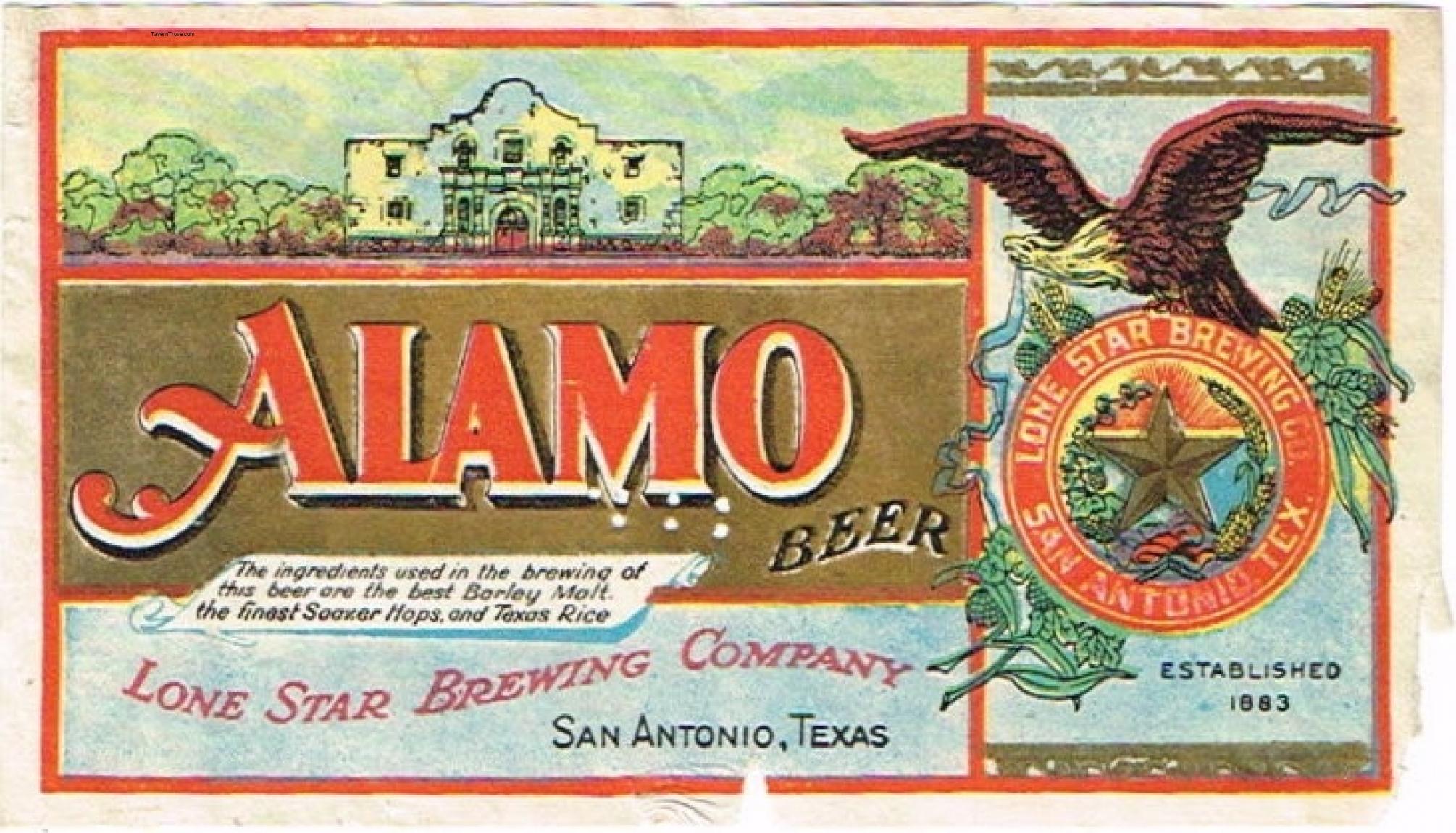 Item #86357 1913 Alamo Beer Label WS104-15
