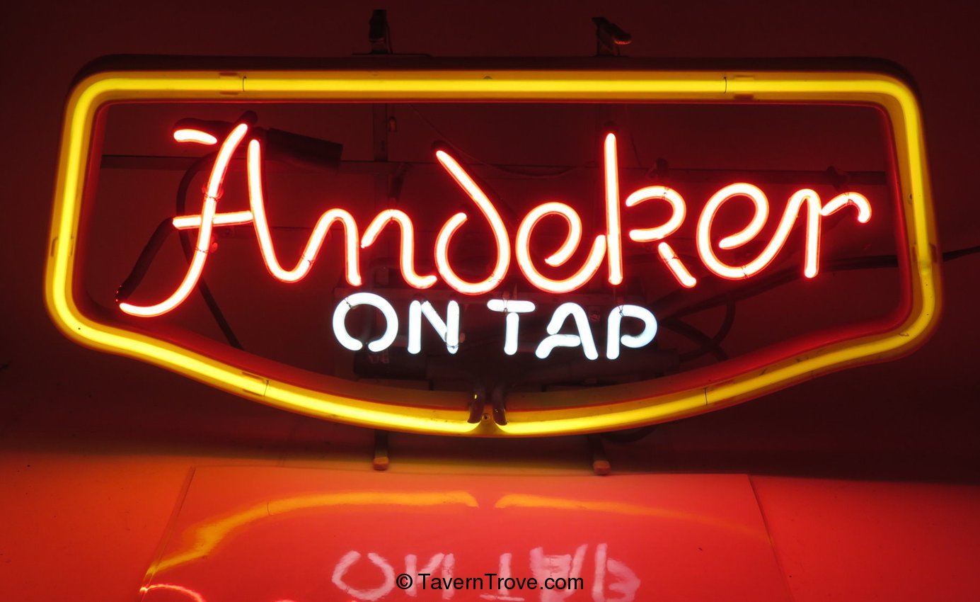 Item #98572 1973 Andeker Beer Neon Sign