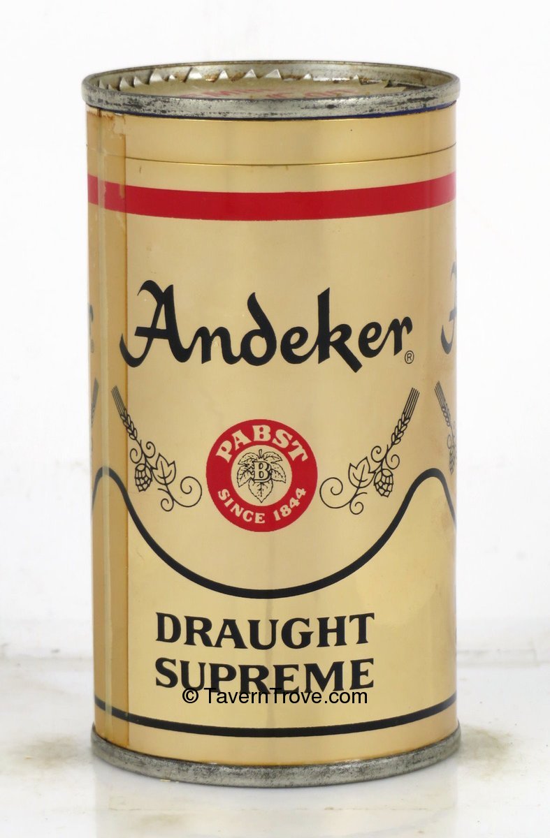 Item #96710 1975 Andeker Beer mini can Tab Top Can