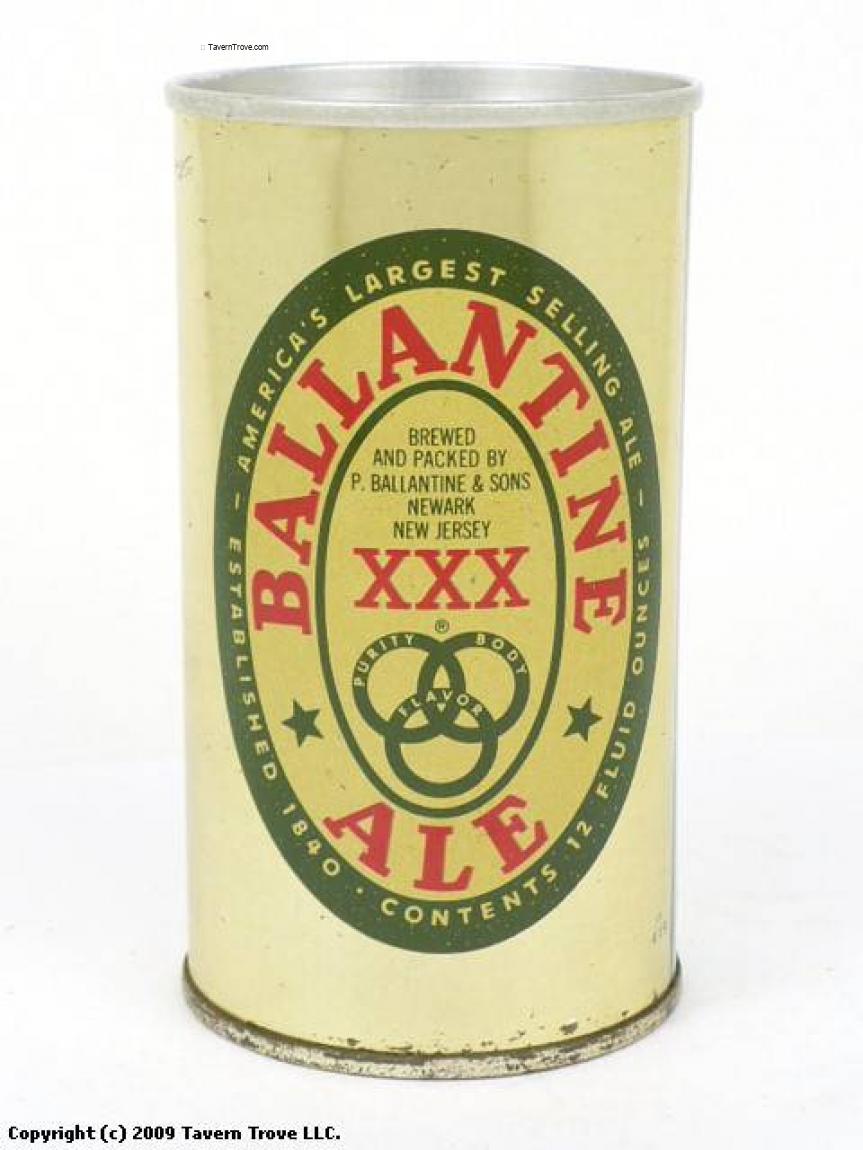 Item #57667 1966 Ballantine Ale Tab Top Can T36-20F