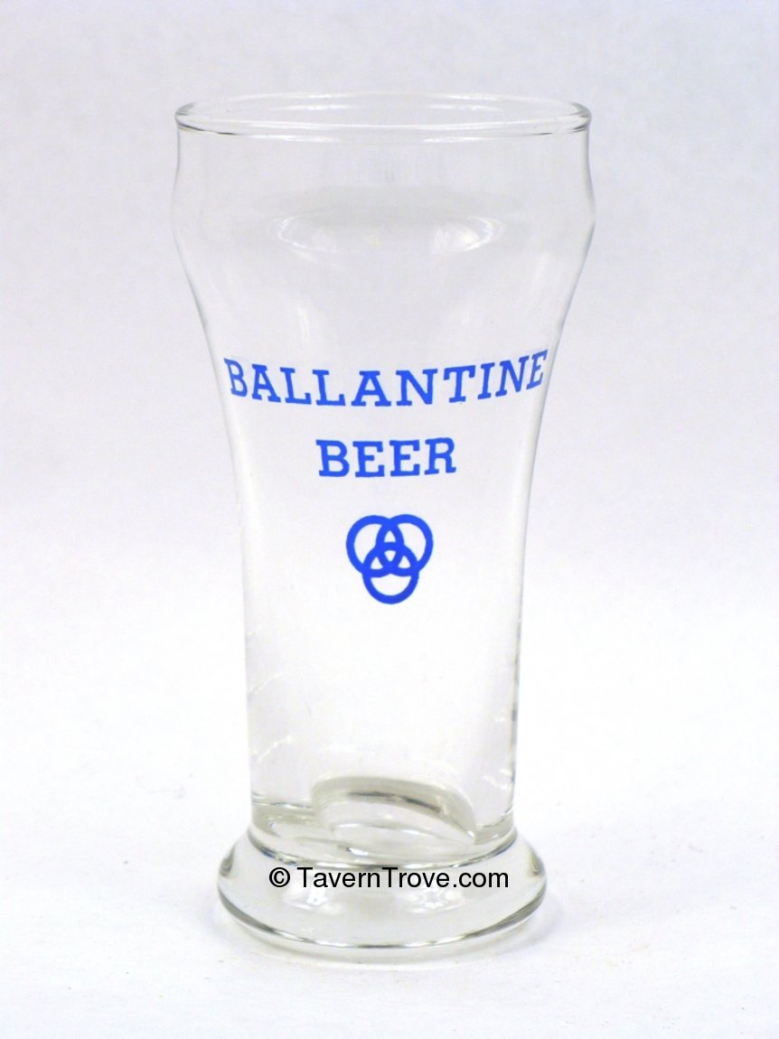 Item #86252 1949 Ballantine Beer ACL Drinking Glass