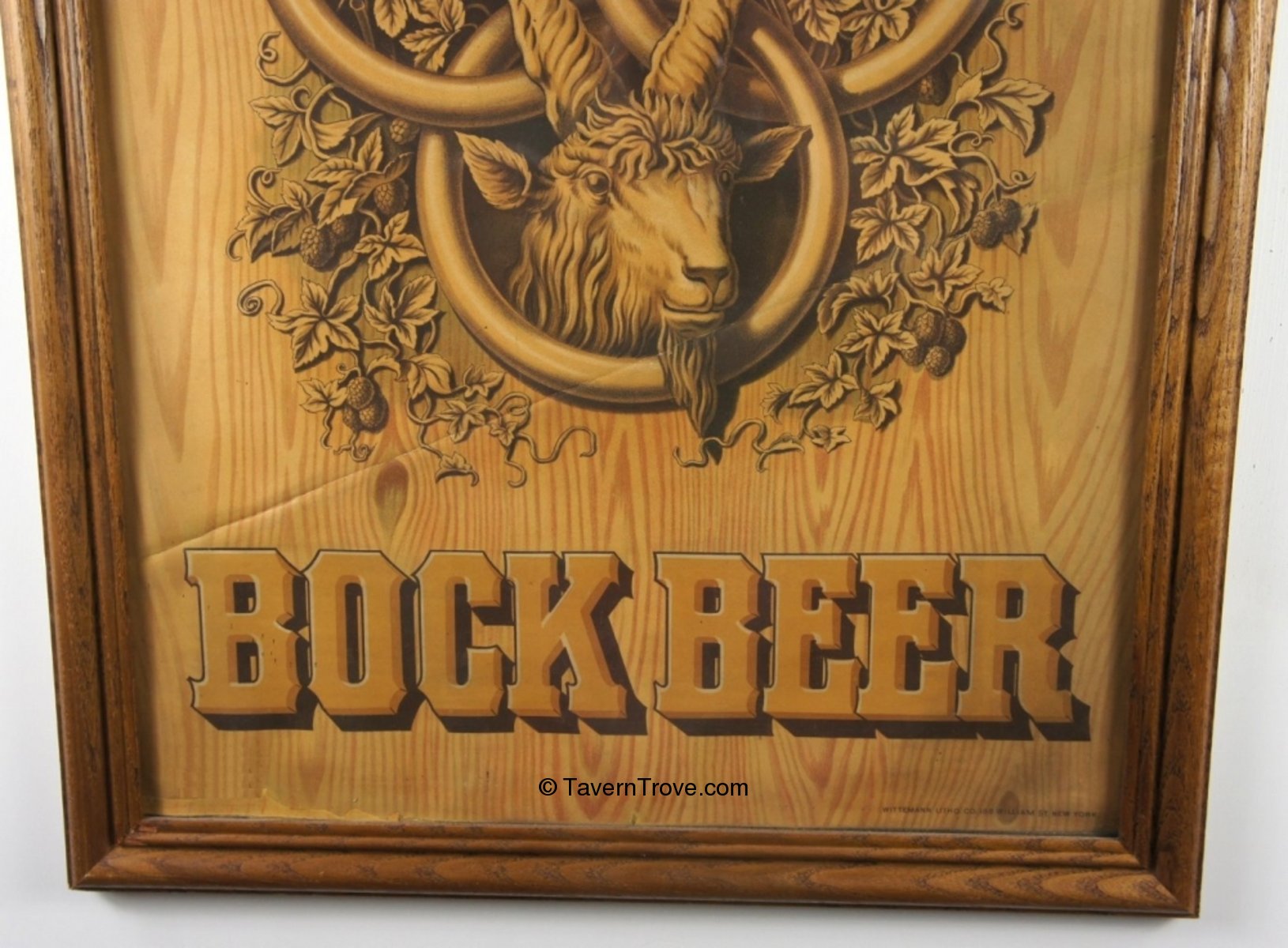 Item #83567 1910 Ballantine Bock Beer Signs (All Signs, Indoor & Outdoor)