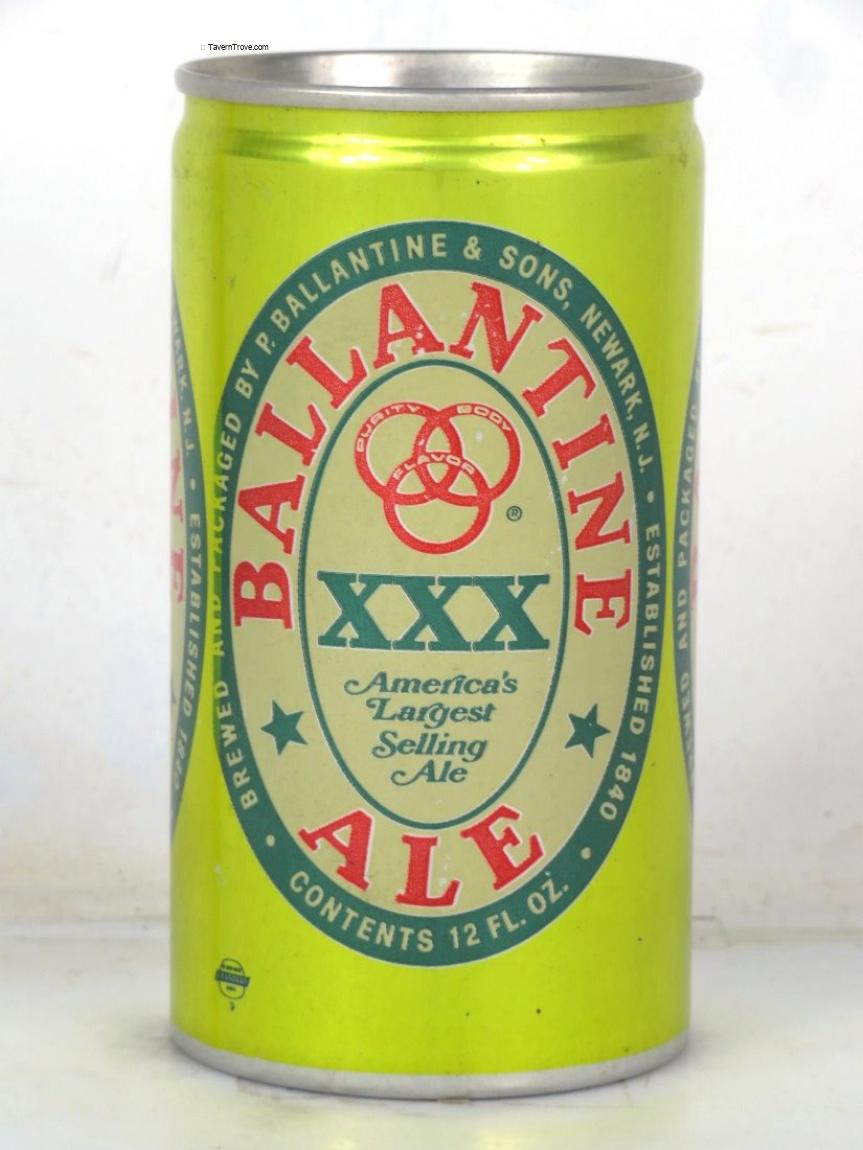 Item #101016 1970 Ballantine Ale Tab Top Can T36-24v1