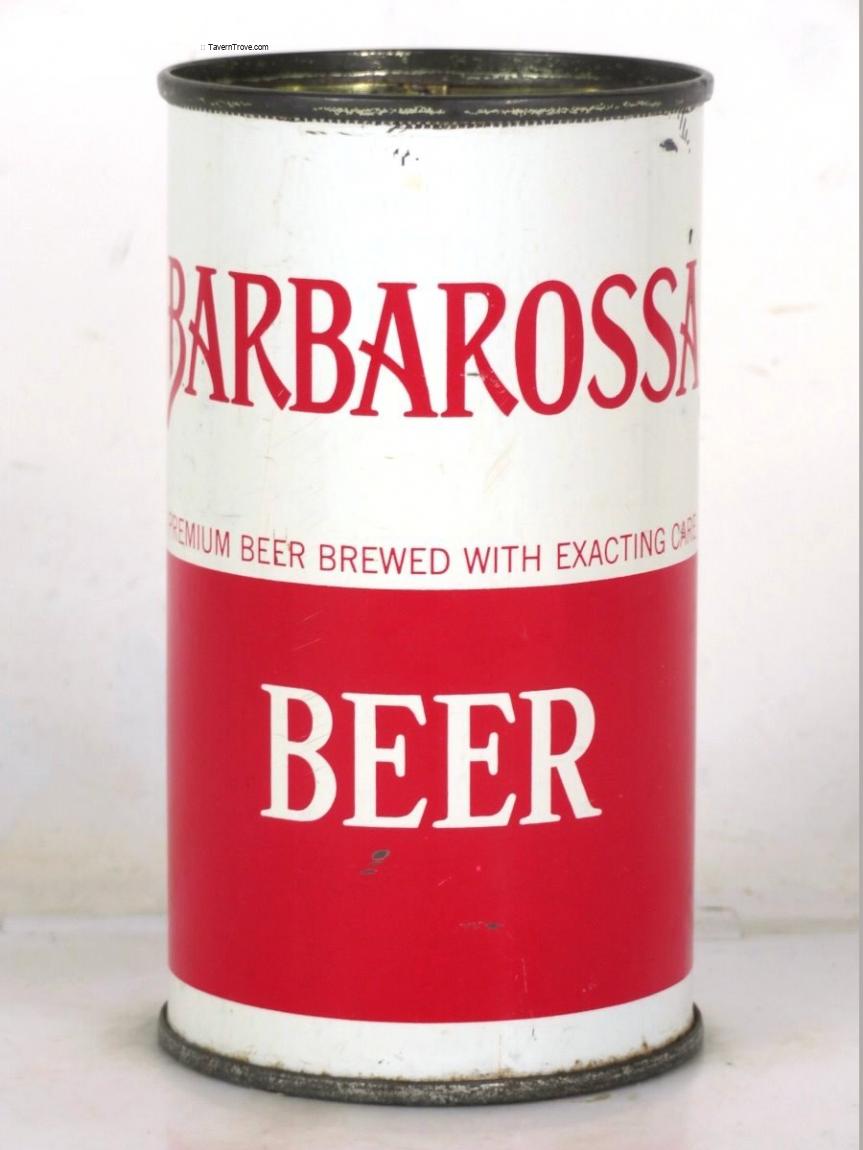 Item #102944 1959 Barbarossa Beer Flat Top Can 34-38