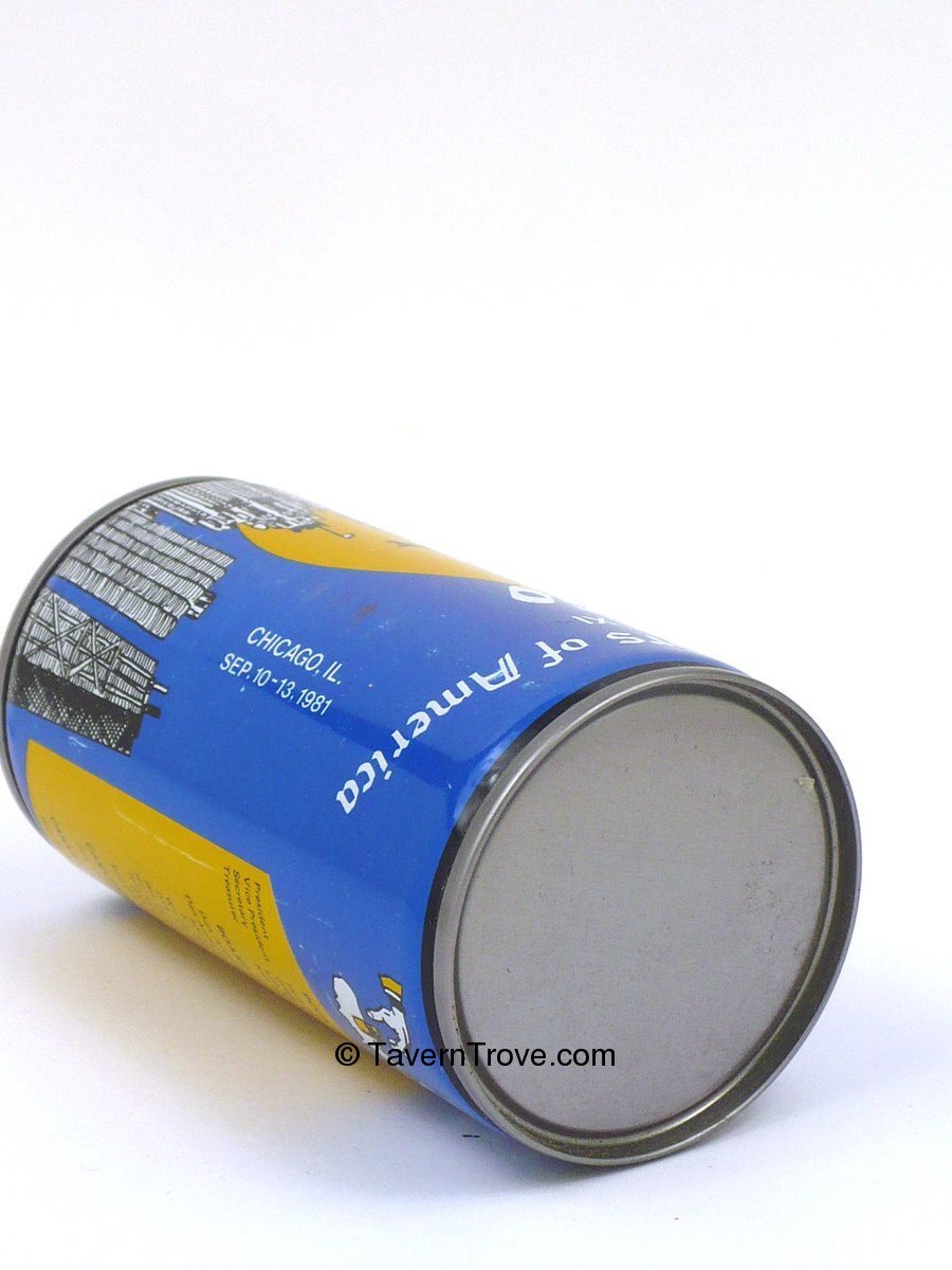 Item #4082 1981 BCCA 1981 Canvention can Chicago Flat Top Can T207-36