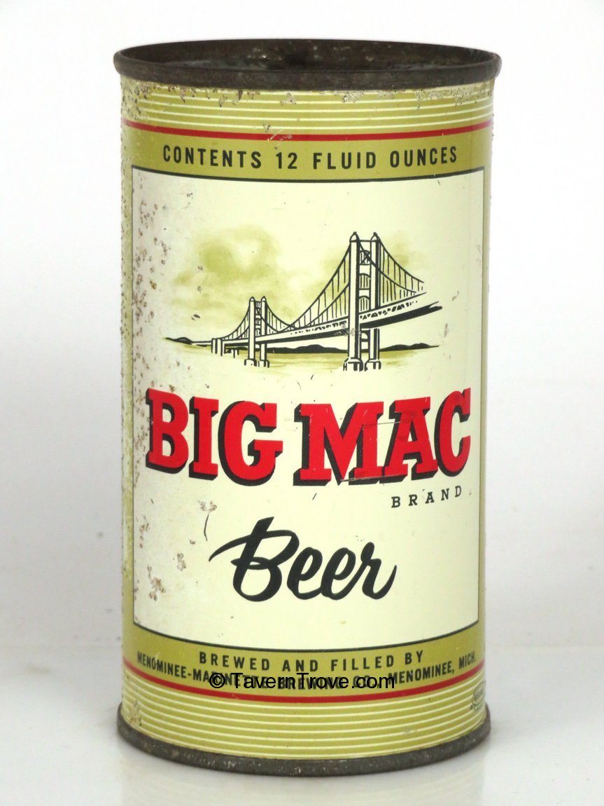 Item #47353 1959 Big Mac Beer Flat Top Can 37-07