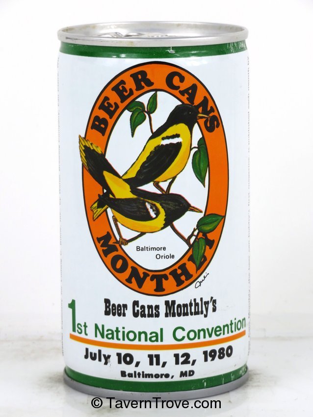 Item #18311 1980 Bilow Beer/Beer Cans Monthly 1st Canvention Tab Top ...
