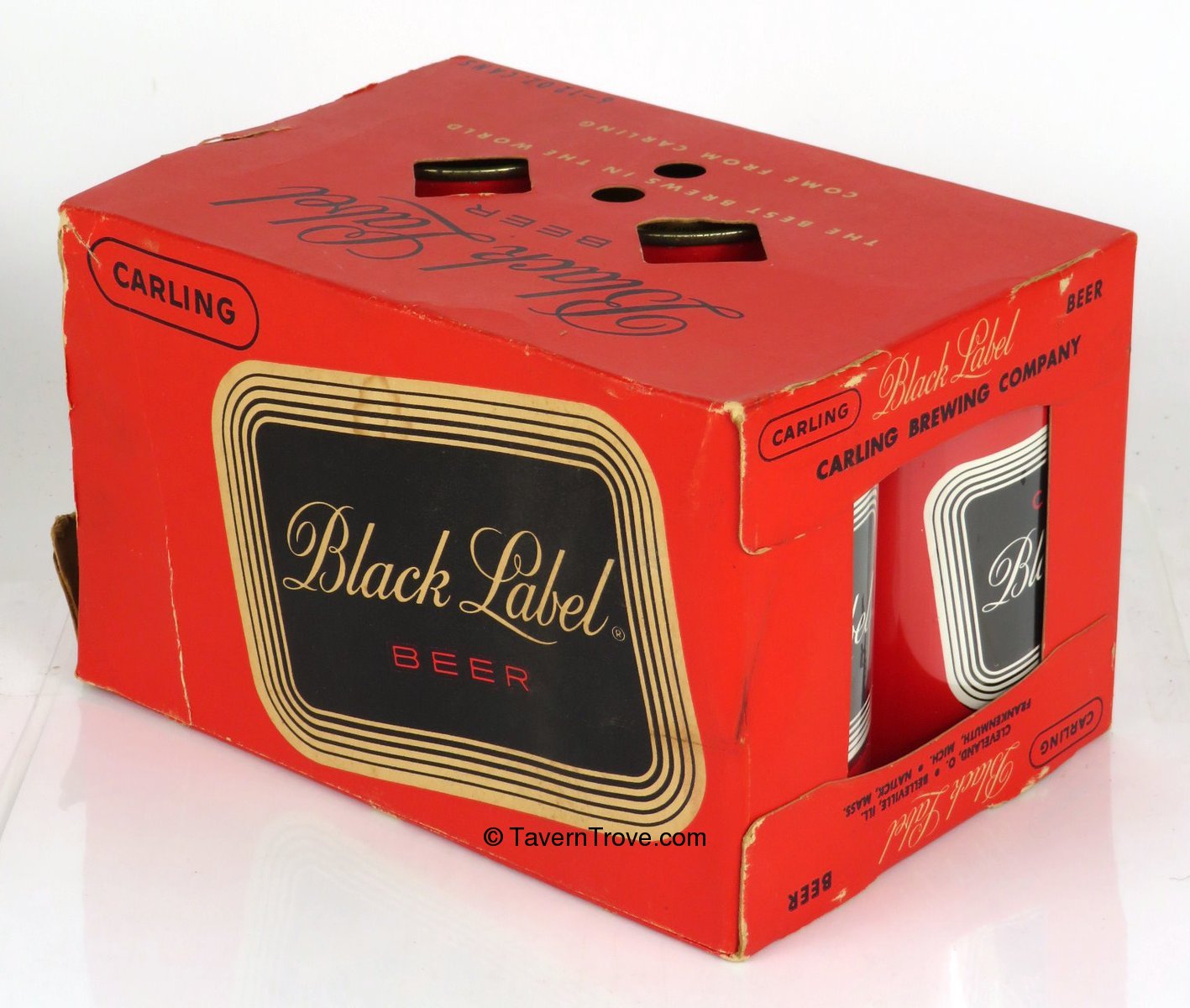 Item #35261 1959 Black Label Beer Six Pack Six-pack Holder