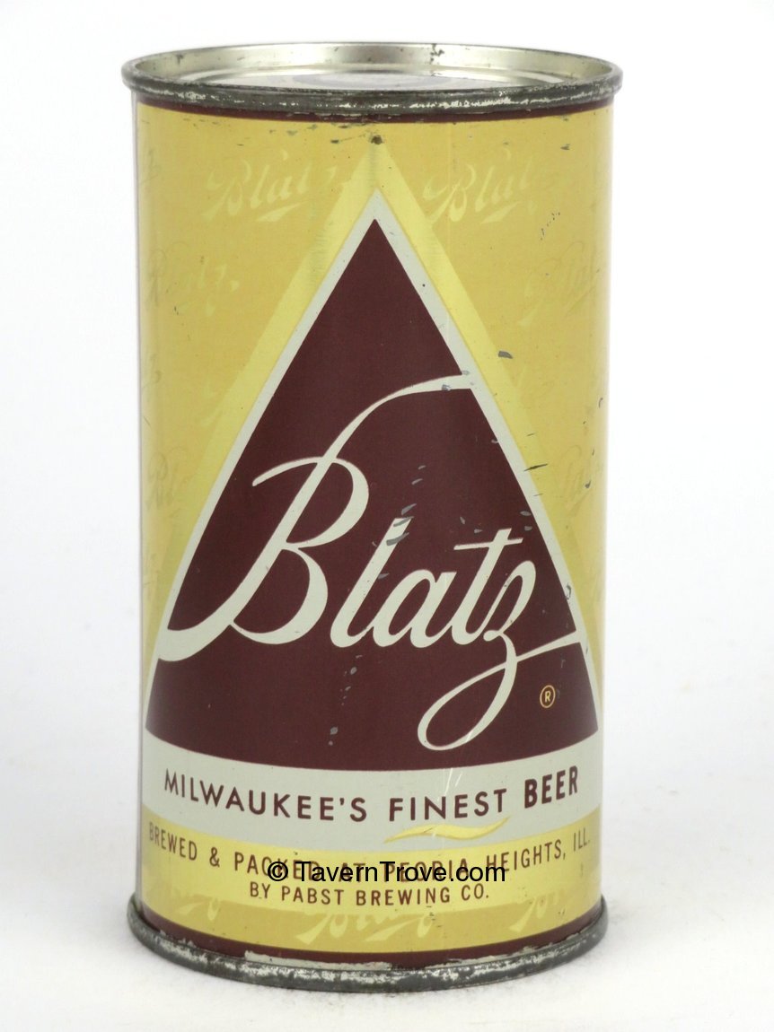 Item #32824 1958 Blatz Beer Flat Top Can 39-03.3