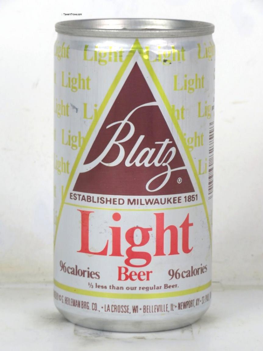 Item #100998 1976 Blatz Light Beer Tab Top Can Undocumented