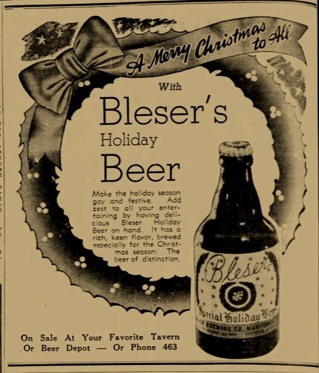 Bleser Brewing Company of Manitowoc, Wisconsin, USA - Tavern Trove