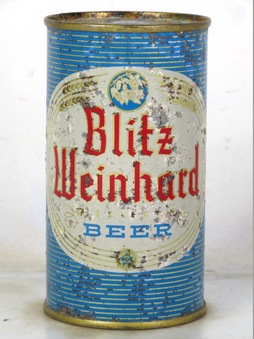 Item #1386 1950 Blitz Weinhard Beer Flat Top Can 39-28