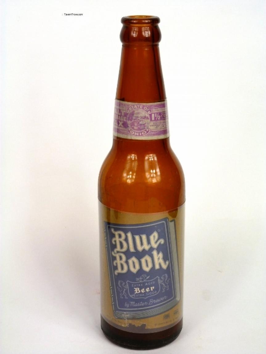 Item #86630 1940 Blue Book Beer Mini Bottle