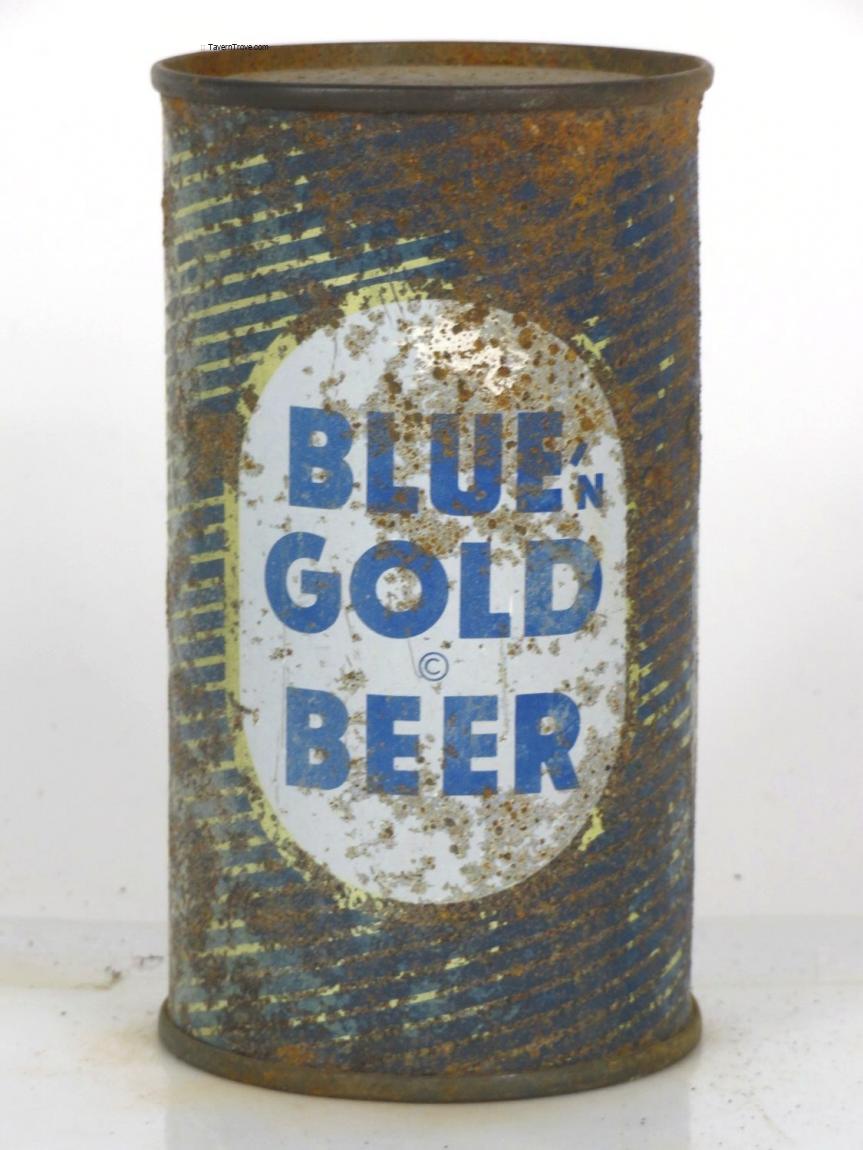 Item #103410 1951 Blue 'n Gold Beer Flat Top Can 40-02