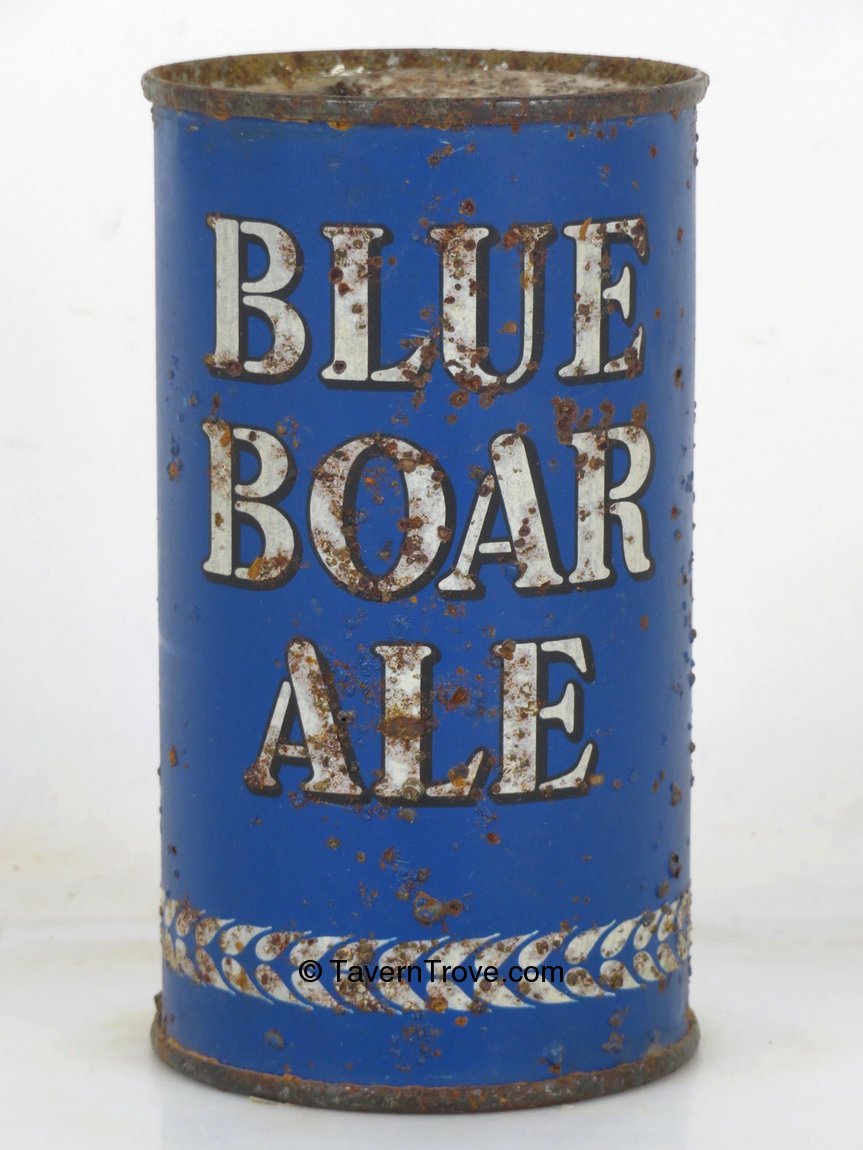 Item #100302 1936 Blue Boar Ale Flat Top Can OI-120