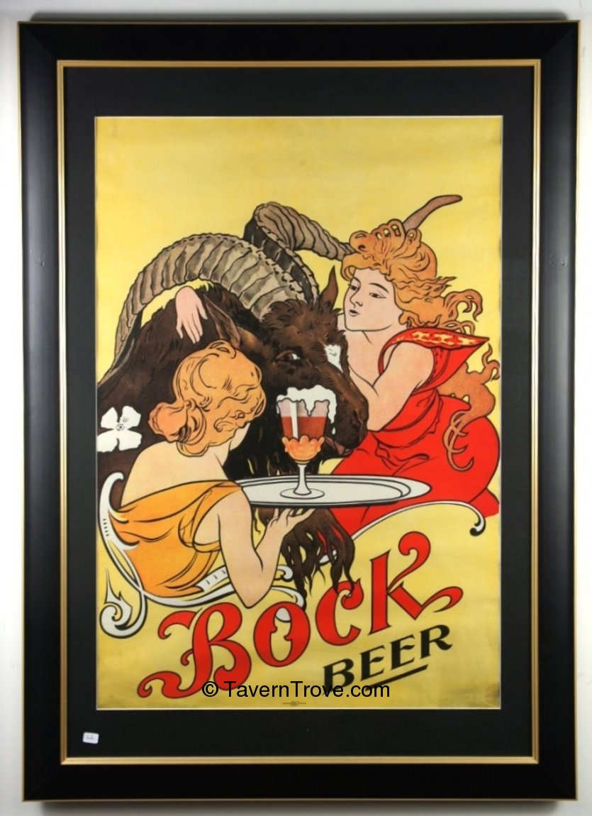 Item #83584 1910 Bock Beer Sample #146 Lithograph