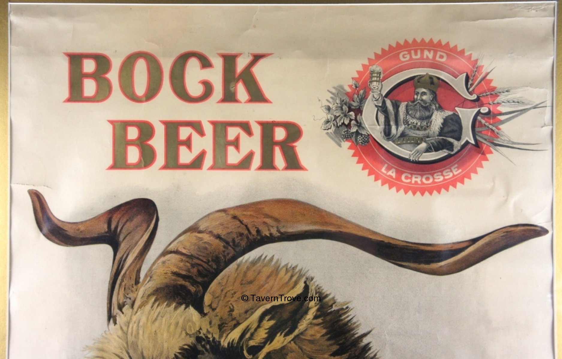 Item #83587 1900 Bock Beer Signs (All Signs, Indoor & Outdoor)