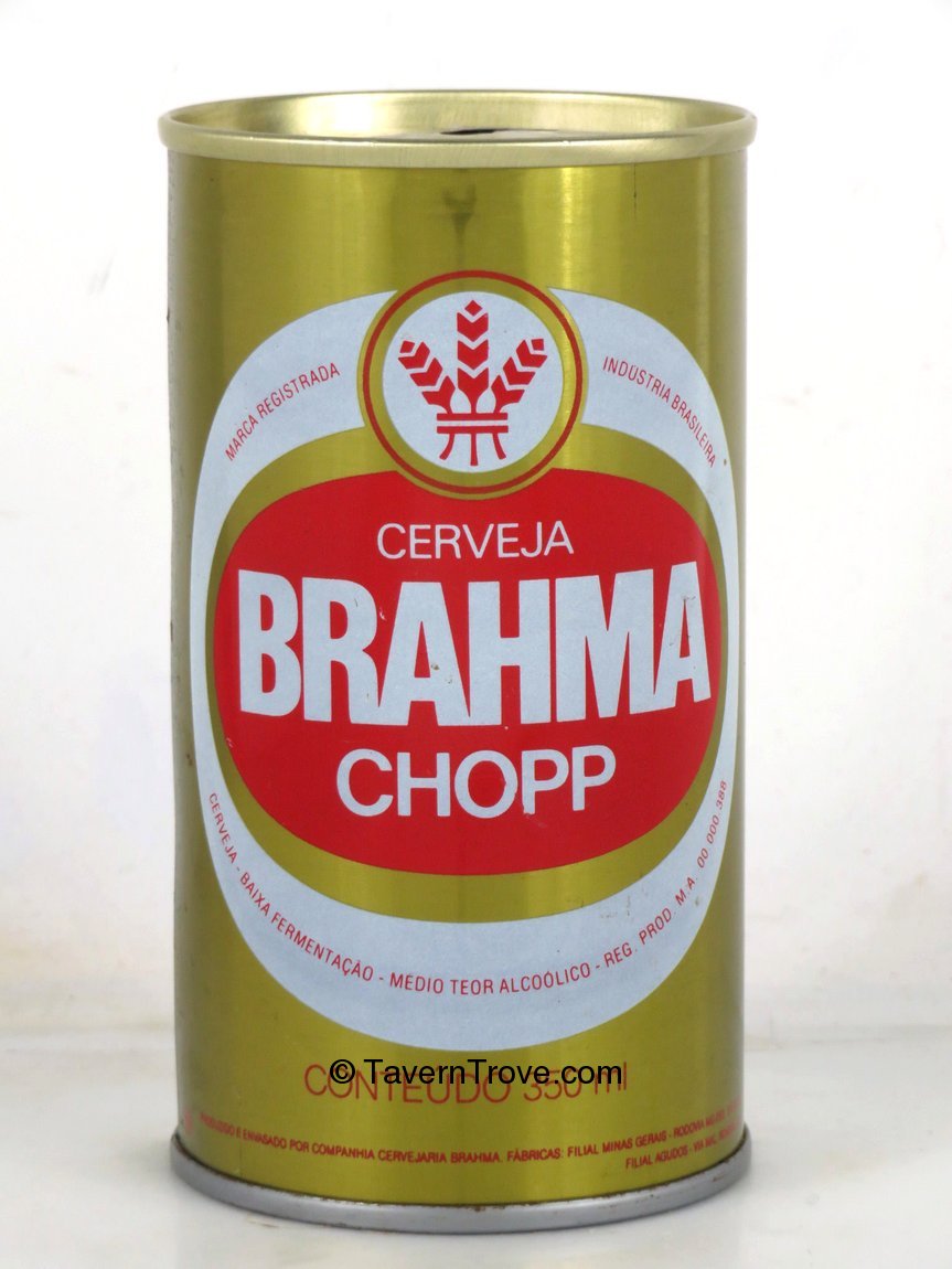 Item #100793 1978 Brahma Chopp 350ml Beer Can Brazil Tab Top Can
