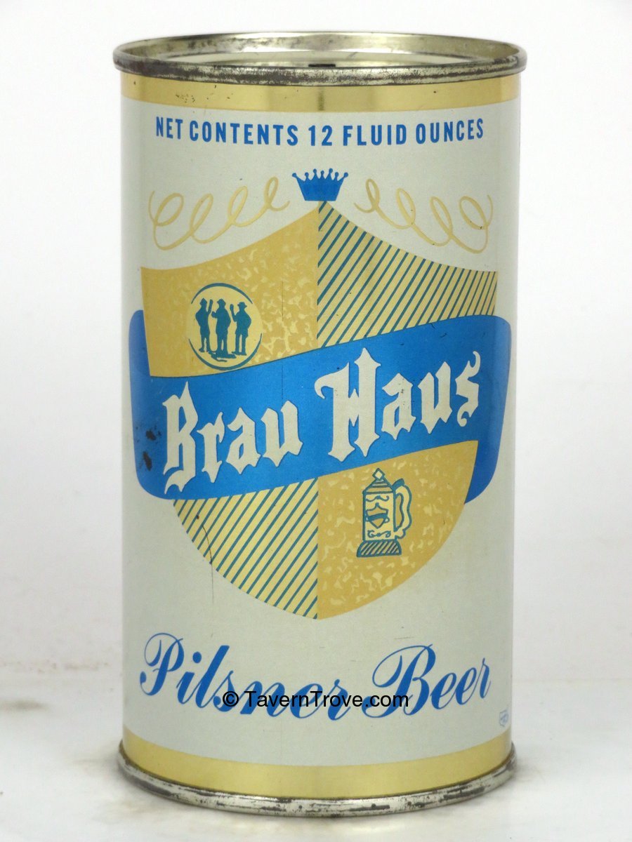 Item #59 1956 Brau Haus Pilsner Beer Flat Top Can 41-05
