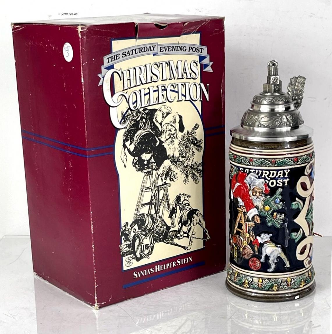 Item #95448 1997 Budweiser "Santa's Helper" Mugs GM3