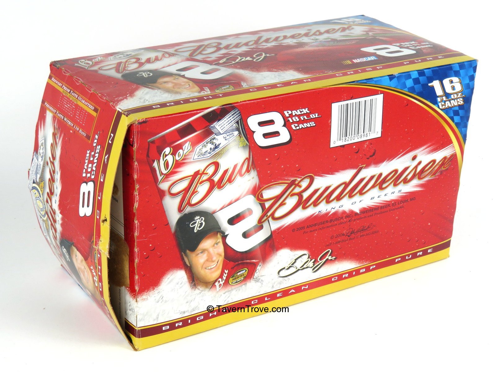 Item #94159 2000 Budweiser Beer Dale Earnhardt Jr. 8 pack Six-pack Holder