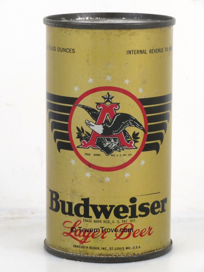Item #49597 1948 Budweiser Lager Beer Flat Top Can OI-159