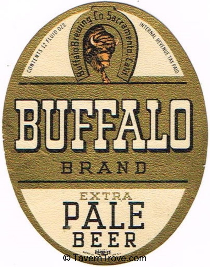 Item #91771 1942 Buffalo Extra Pale Beer Label WS28-19