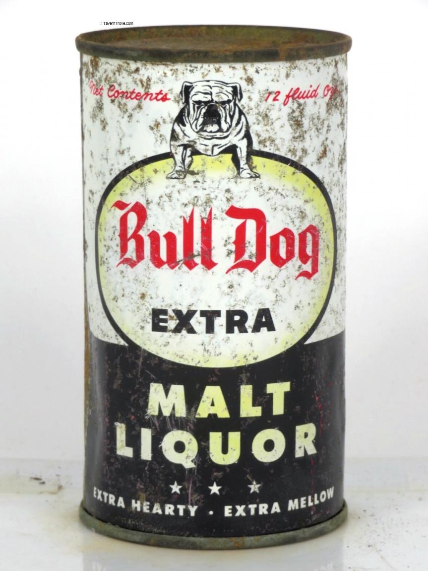 Item #98806 1954 Bull Dog Extra Malt Liquor Flat Top Can 45-25