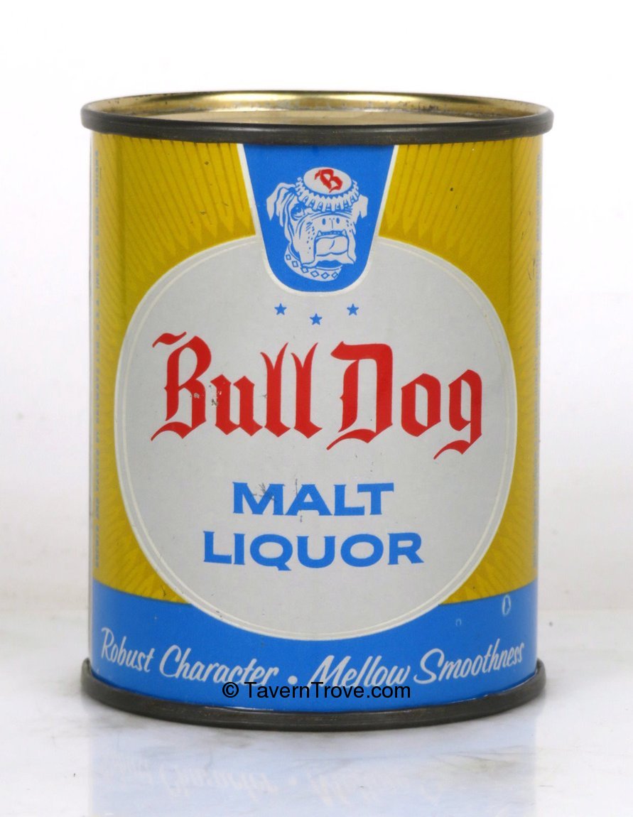 Item #70851 1962 Bull Dog Malt Liquor 7 to 8oz Can 239-14