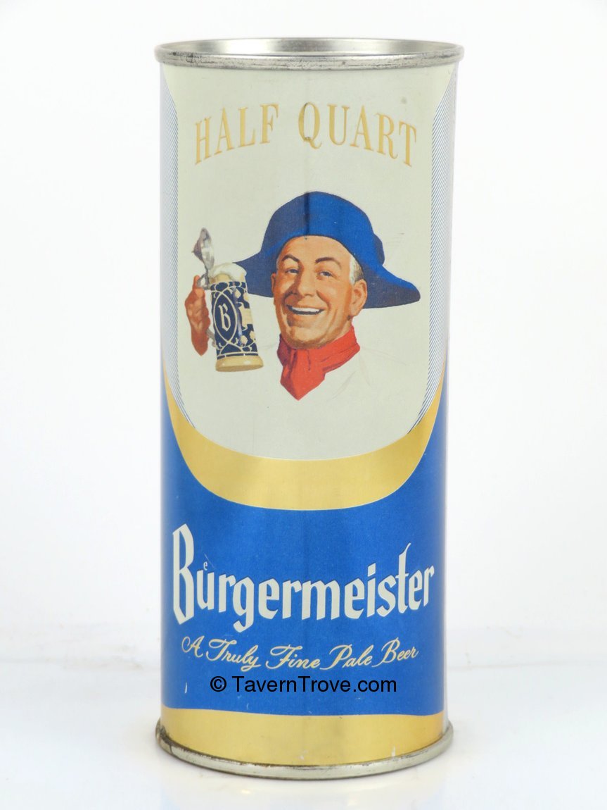 Item #34283 1960 Burgermeister Beer Flat Top Can 227-06