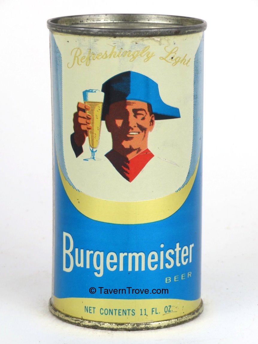 Item #58491 1968 Burgermeister Beer Flat Top Can 47-04