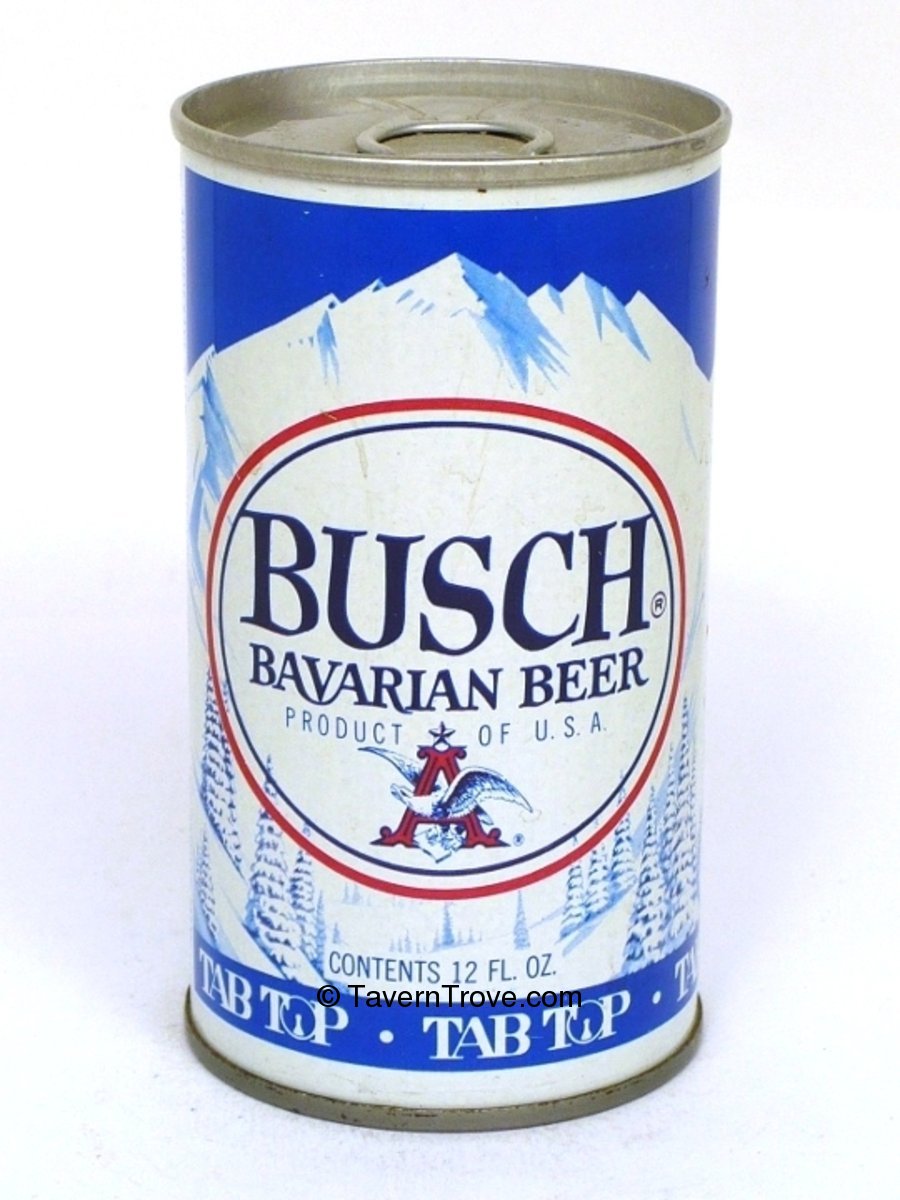 Item #20527 1967 Busch Bavarian Beer Tab Top Can T53-04
