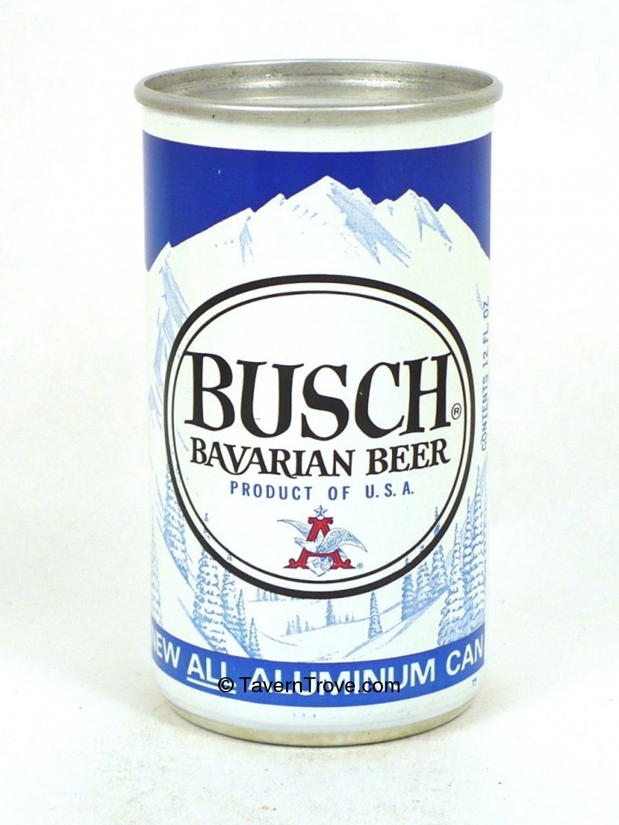 Item #79359 1966 Busch Bavarian Beer Flat Top Can Unpictured.