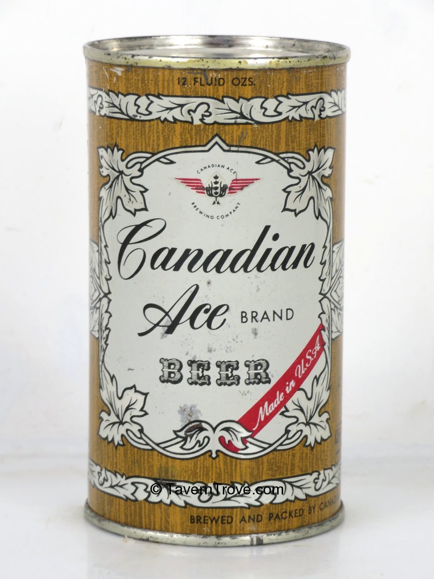 Item #99784 1955 Canadian Ace Beer Flat Top Can 48-14.1