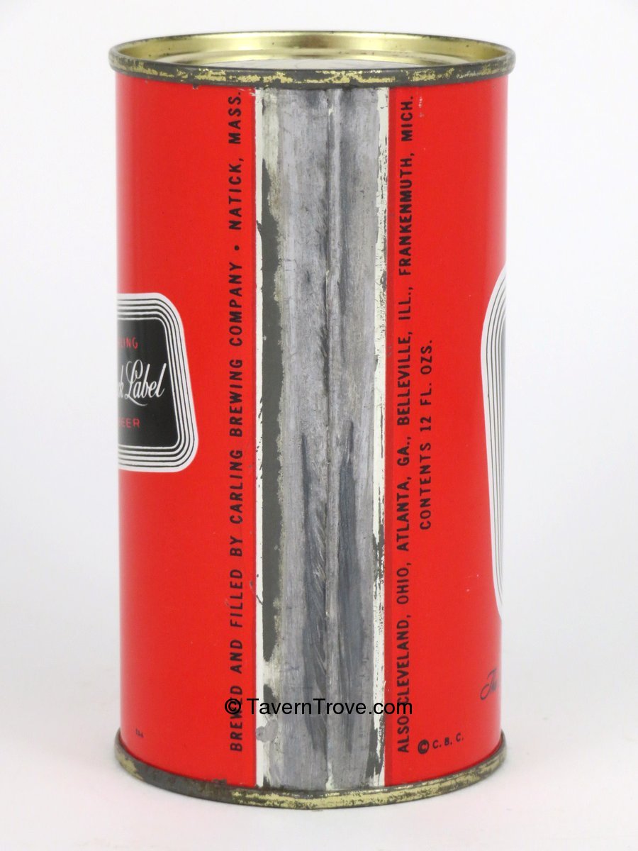 Item #29509 1958 Carling Black Label Beer Flat Top Can 37-39