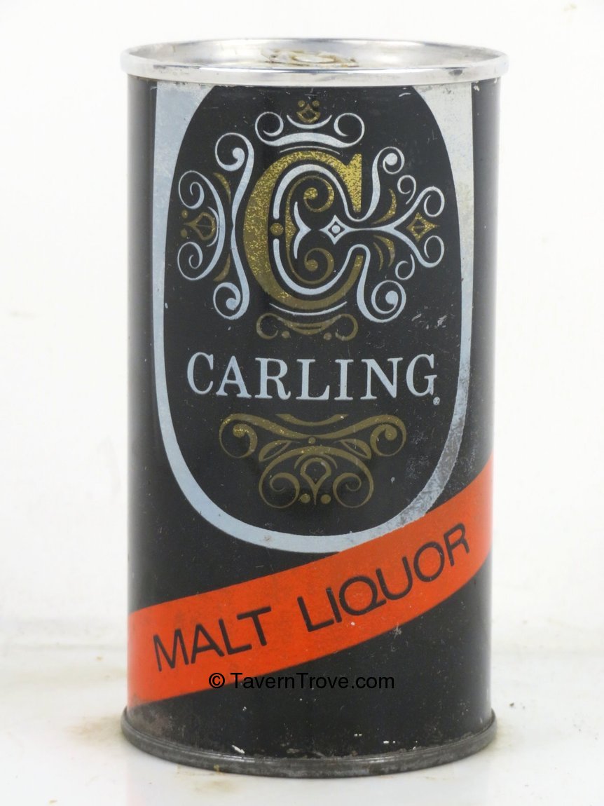 Item #22569 1965 Carling Malt Liquor Tab Top Can T54-05z