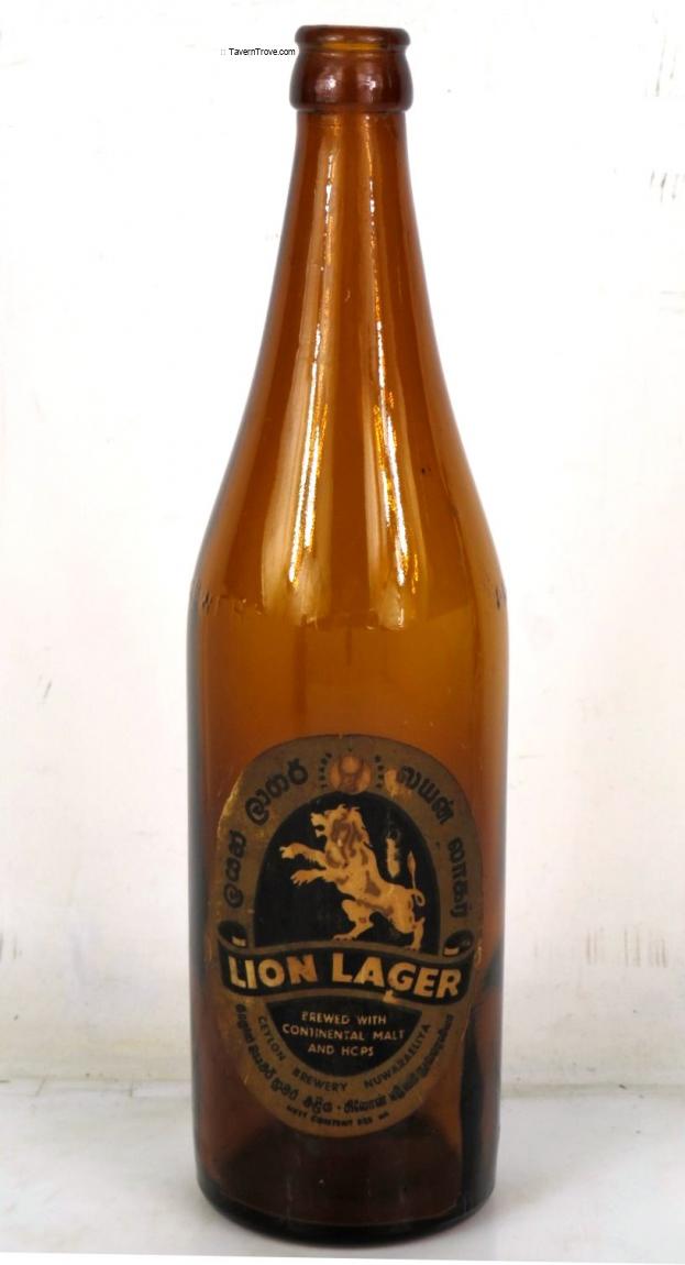 Item #101729 1955 Ceylon Lion Lager Beer Bottle