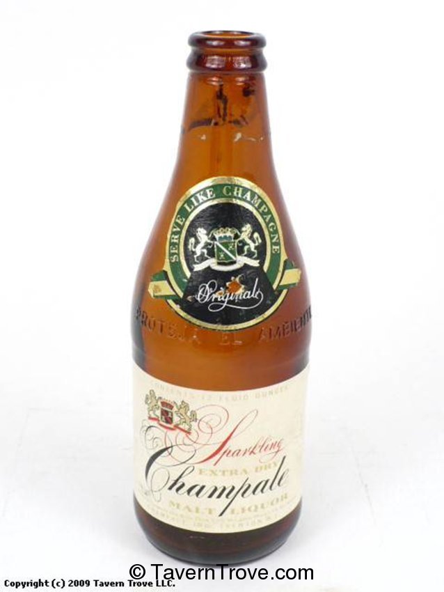 Item #56884 1975 Champale Malt Liquor Paper Label Bottle