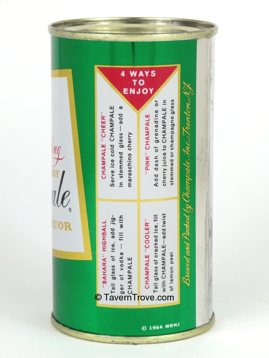 Item #32594 1967 Champale Malt Liquor Flat Top Can T54-34