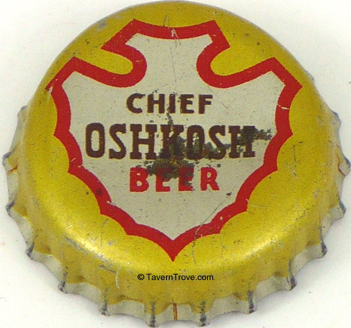Item #46403 1948 Chief Oshkosh Beer Bottle Cap