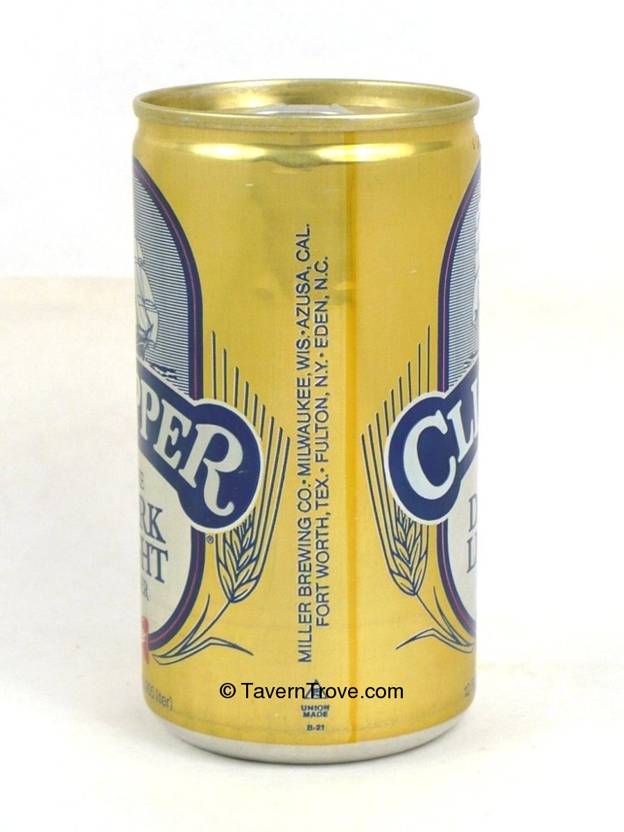 Item #20811 1978 Clipper Dark Light Beer Tab Top Can No Ref.