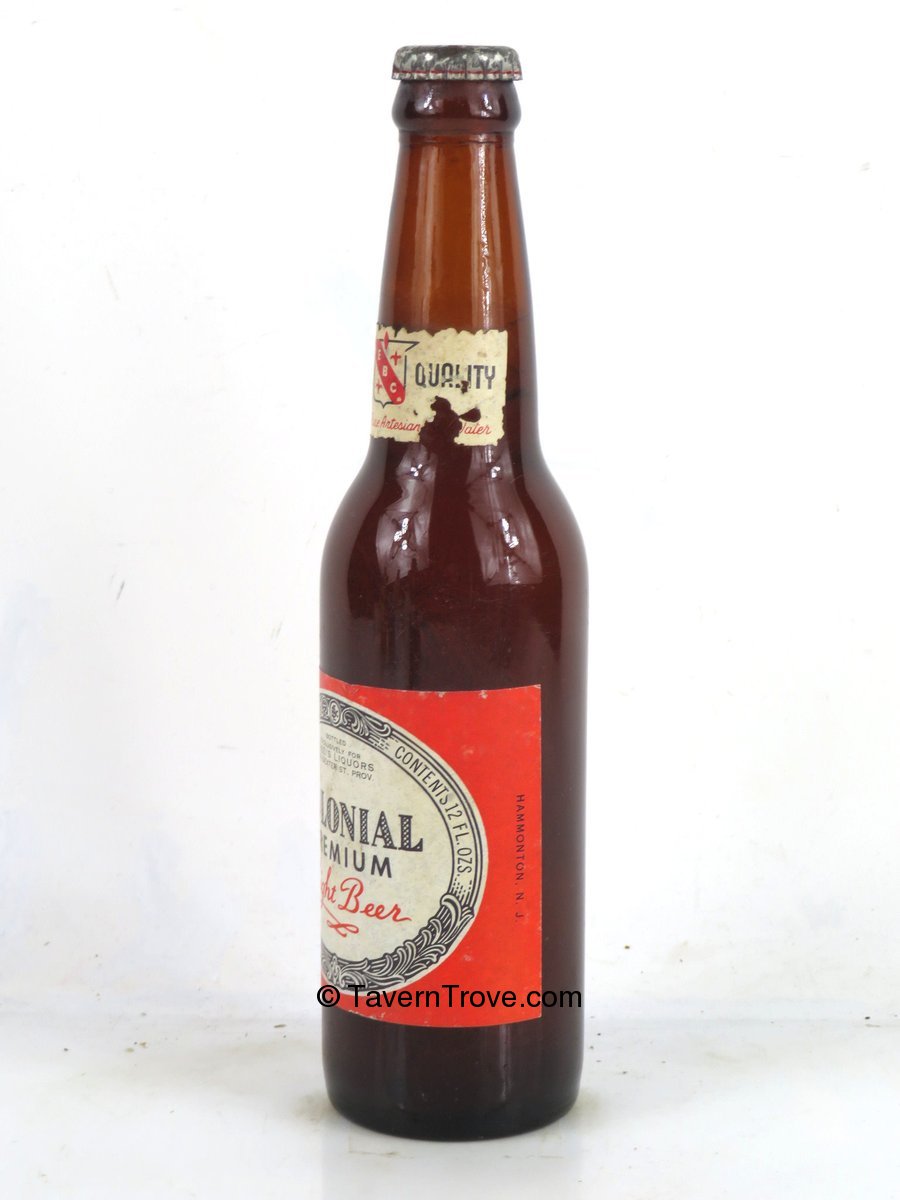 Item #31085 1957 Colonial Premium Light Beer (Full) Bottle