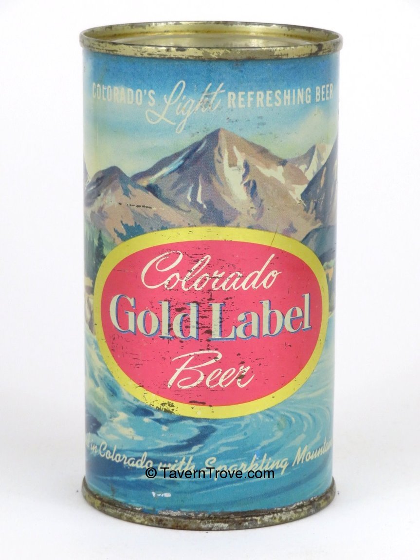 Item #26500 1959 Colorado Gold Label Beer Flat Top Can 72-06